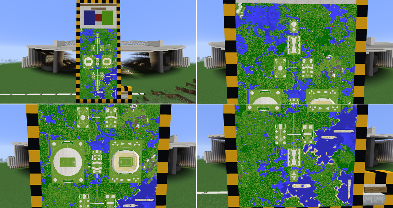 THE_WHITE_SYMMETRICAL_COMPLEX-1.0.5 Minecraft Map