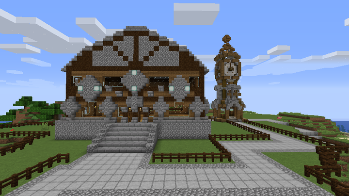 Towny build Minecraft Map