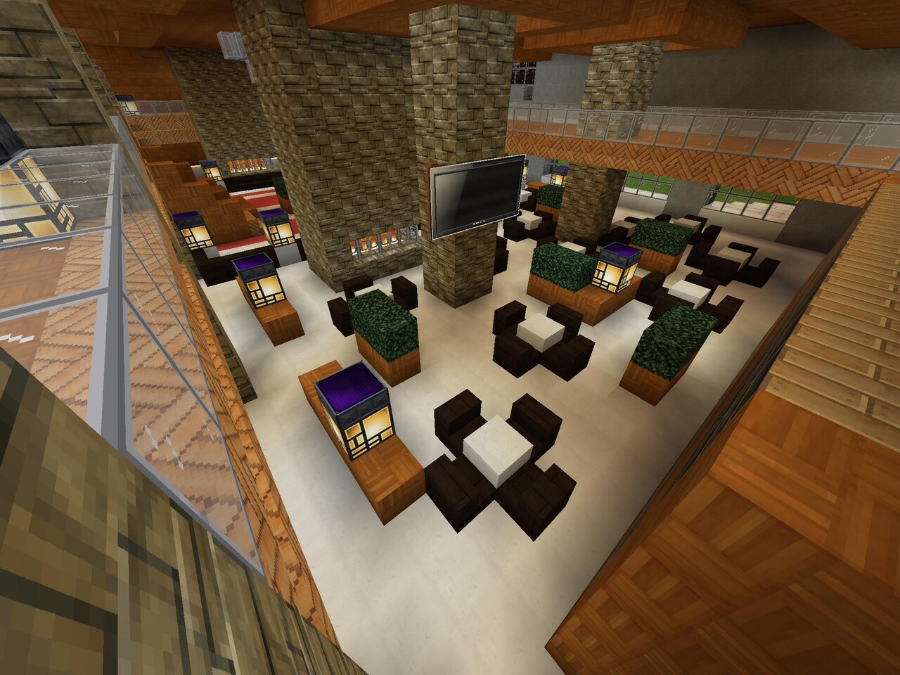 Japanese Inspired Hotel Minecraft Map