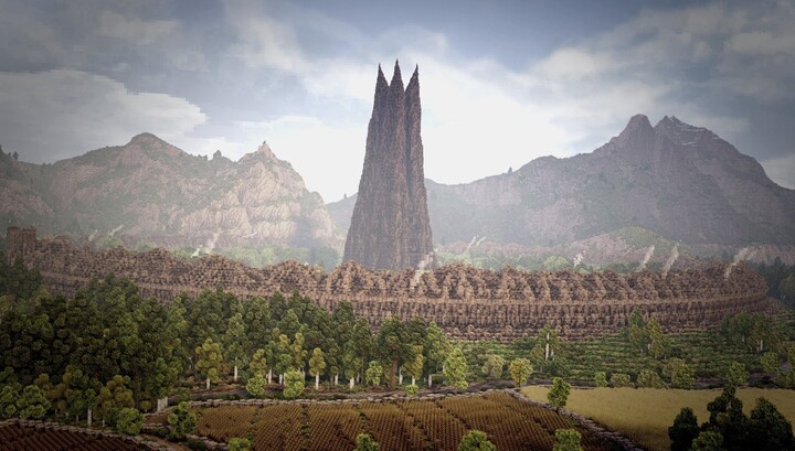 Isengard Minecraft Map