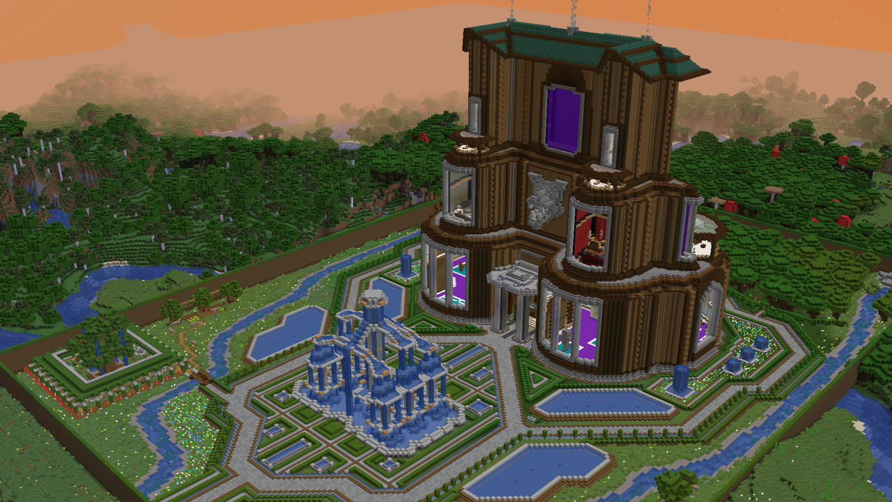 Royal Mansion Minecraft Map
