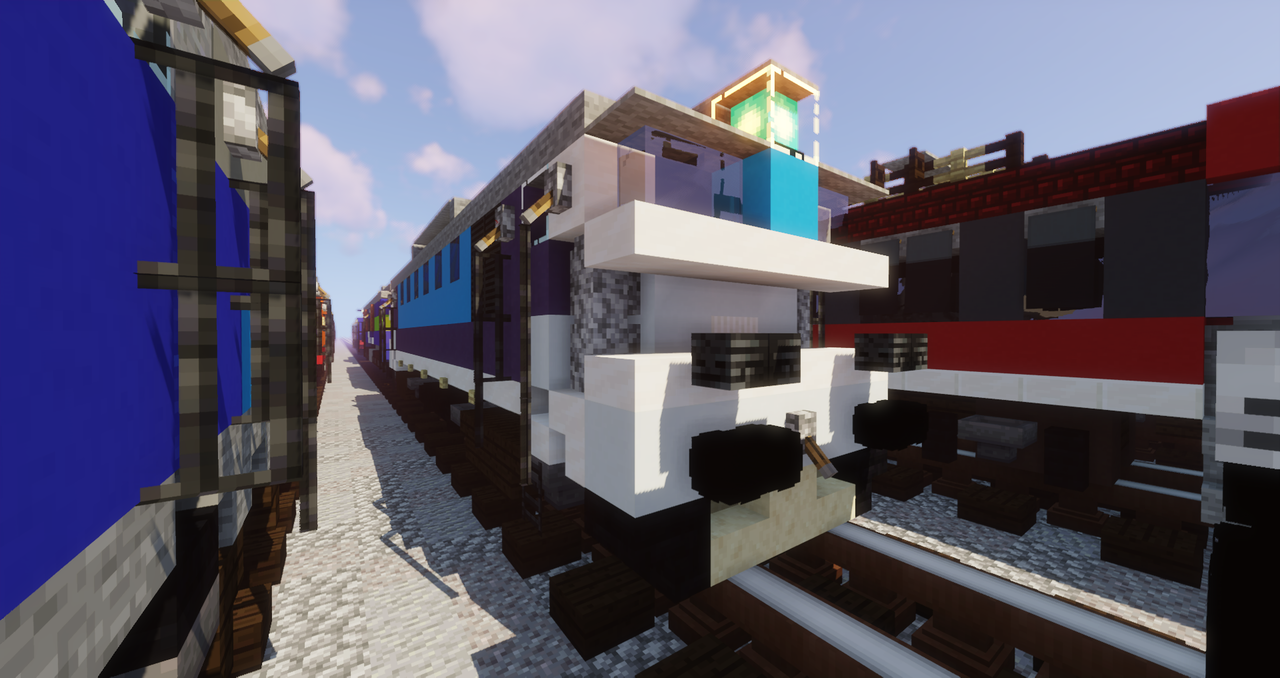 [WiP] [1.5:1 scale] Trains in Poland project Minecraft Map