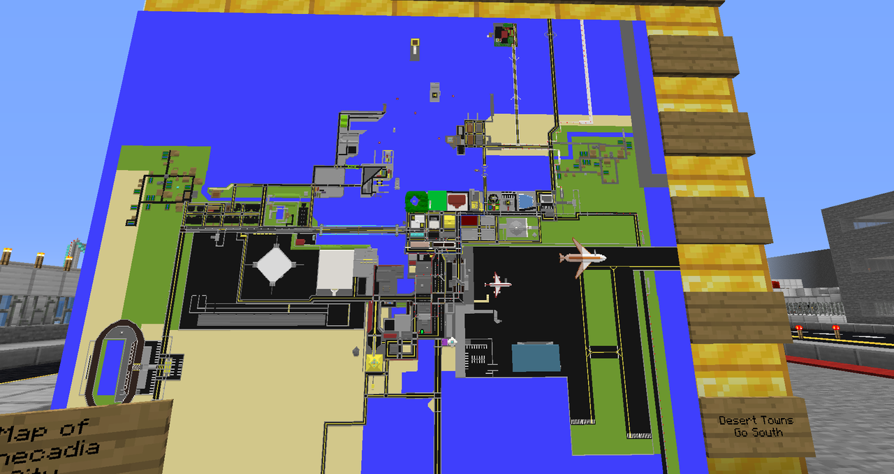 Minecadia City Minecraft Map