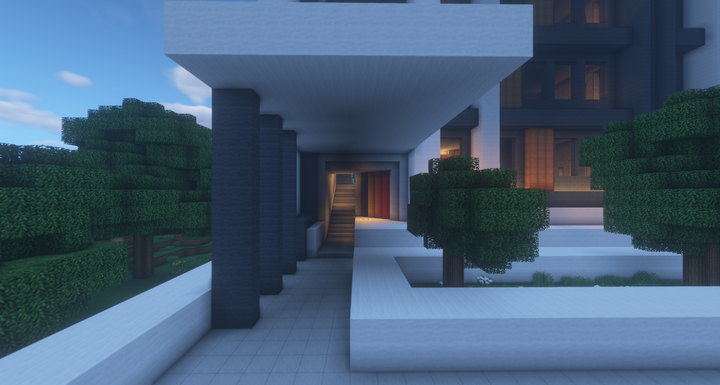 Grey Apartment Minecraft Map