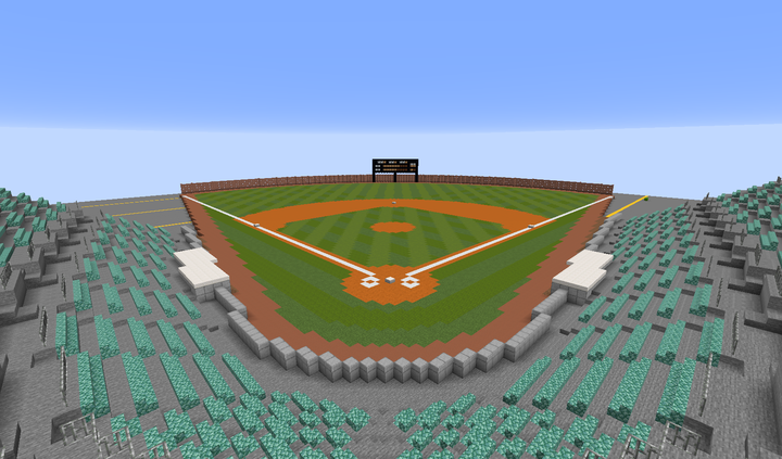 Baseball Stadium Minecraft Map