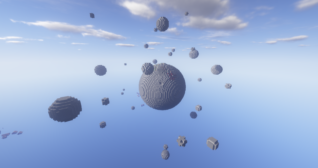 World of Floating Islands - Monde des îles flottantes Minecraft Map