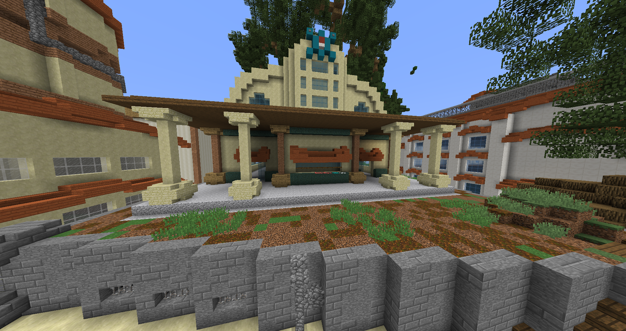 Naruto Gaiden Konoha Minecraft Map