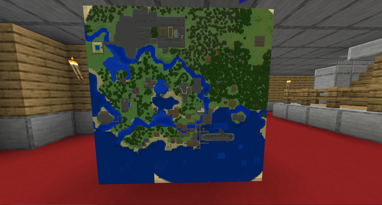 Sea Town Minecraft Map