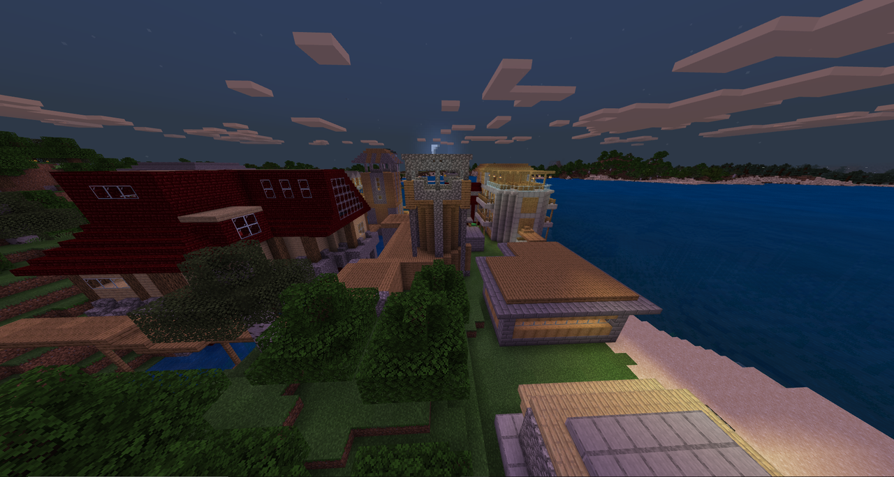 Sea Town Minecraft Map