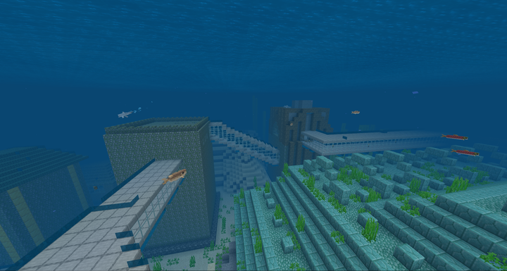 Sea Town Minecraft Map