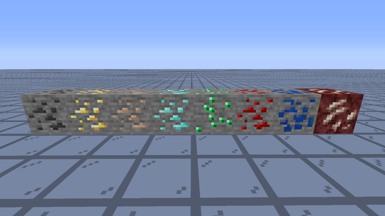 Better_Ores // 1.14 Minecraft Texture Pack