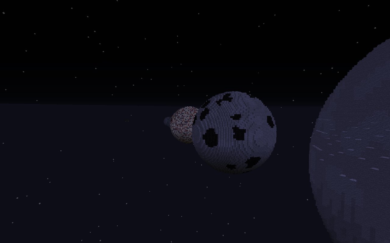 Solar Objects Up To Scale! Minecraft Map