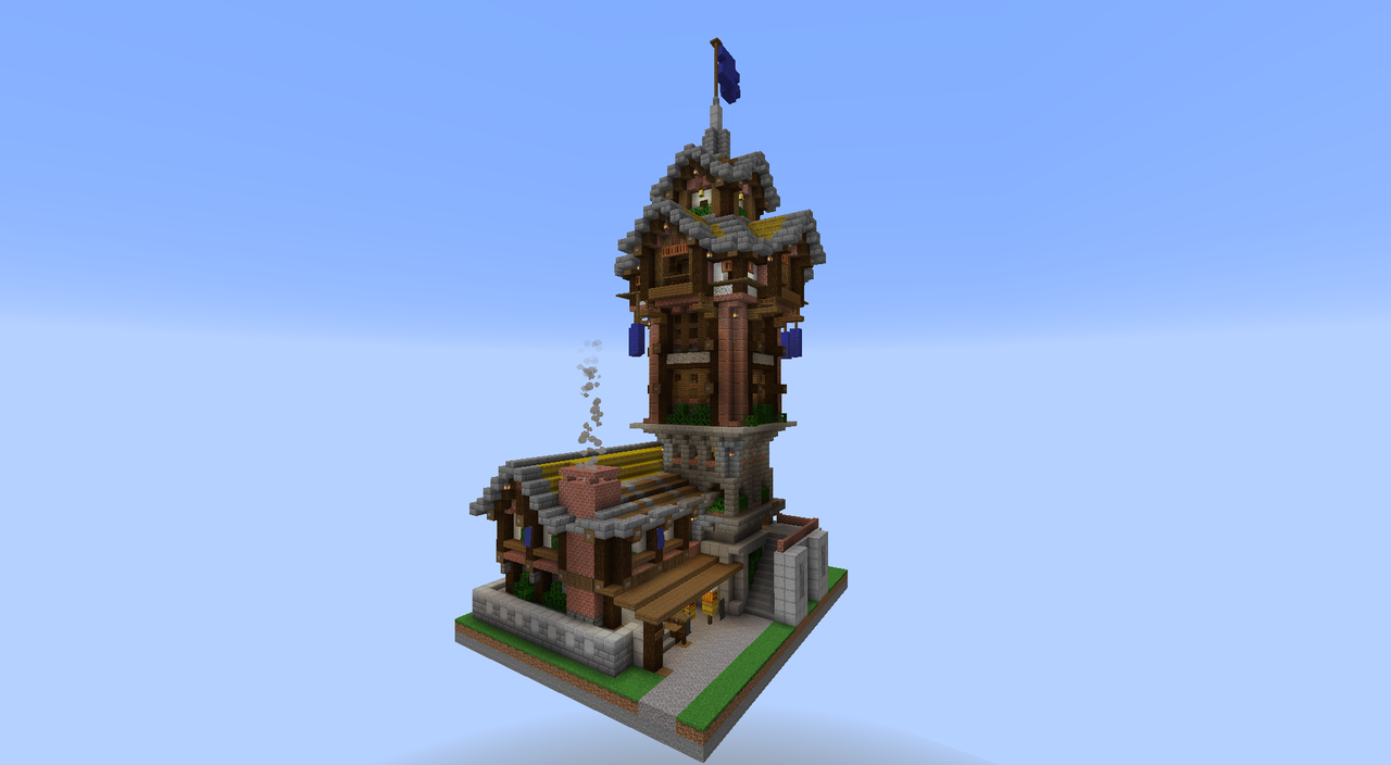 Medieval / Nordic House Bundle - 1.15+ - Free to use Minecraft Map