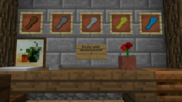 The Spoons pack Minecraft Texture Pack