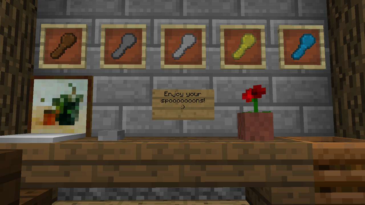 The Spoons pack Minecraft Texture Pack