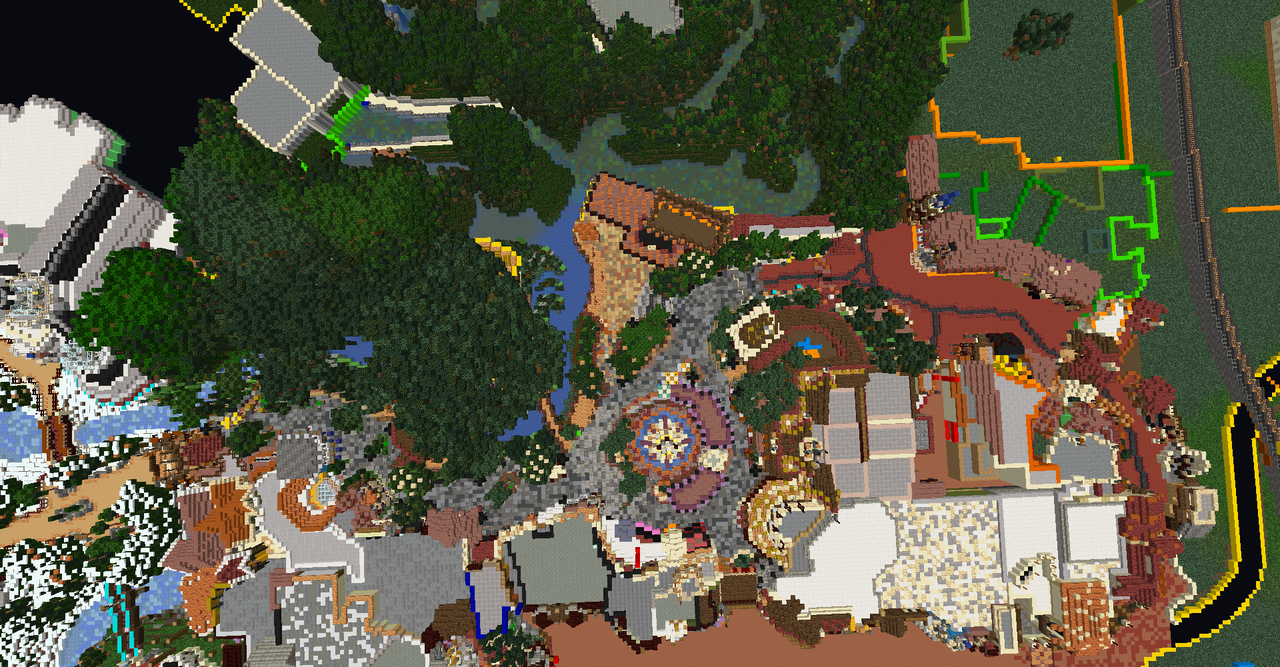 Adventure-Land of Magic Kingdom Minecraft Map