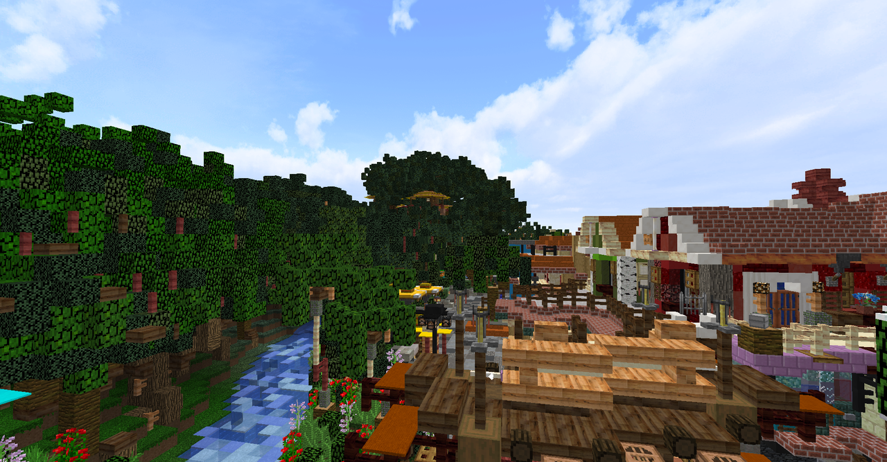 Adventure-Land of Magic Kingdom Minecraft Map