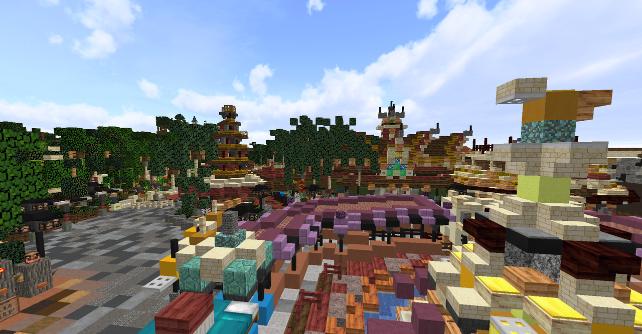 Adventure-Land of Magic Kingdom Minecraft Map