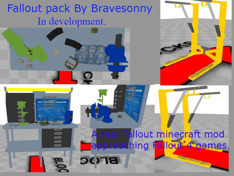 Fallout mod Minecraft Minecraft Mod