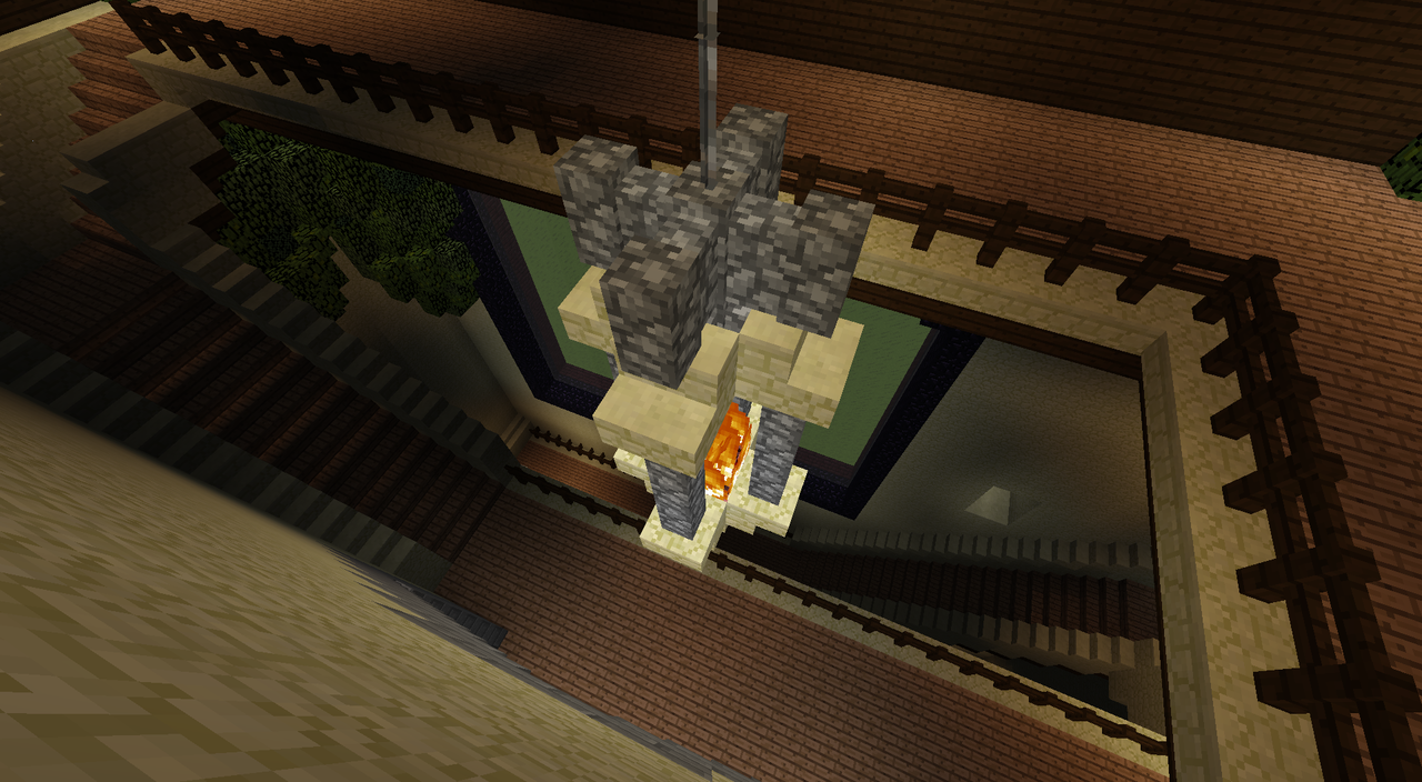 Brownstone Inspired Building Minecraft Map