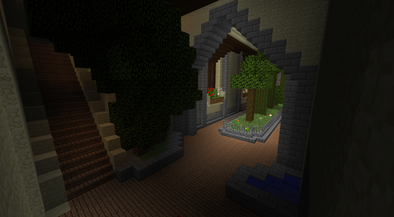 Brownstone Inspired Building Minecraft Map