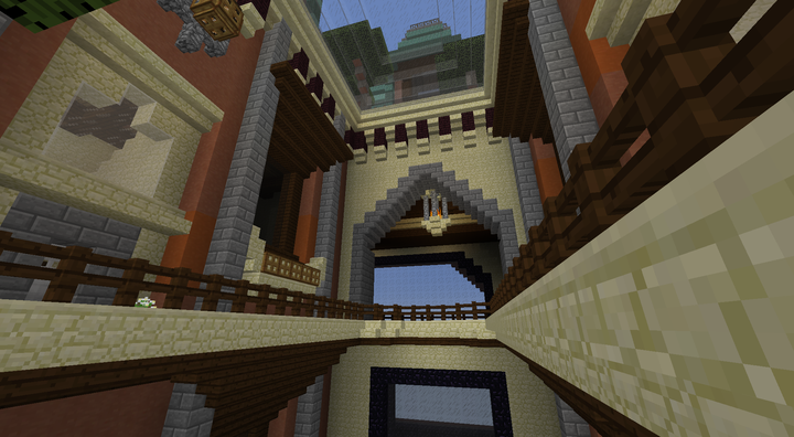 Brownstone Inspired Building Minecraft Map