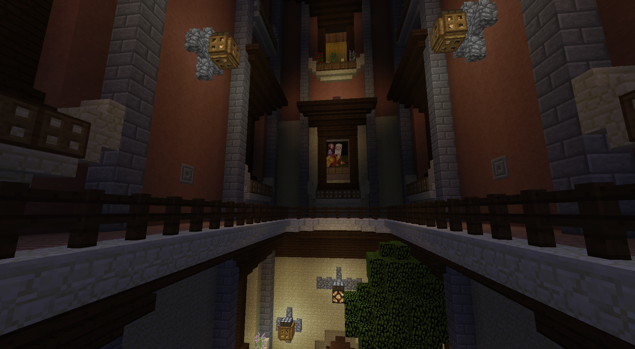 Brownstone Inspired Building Minecraft Map