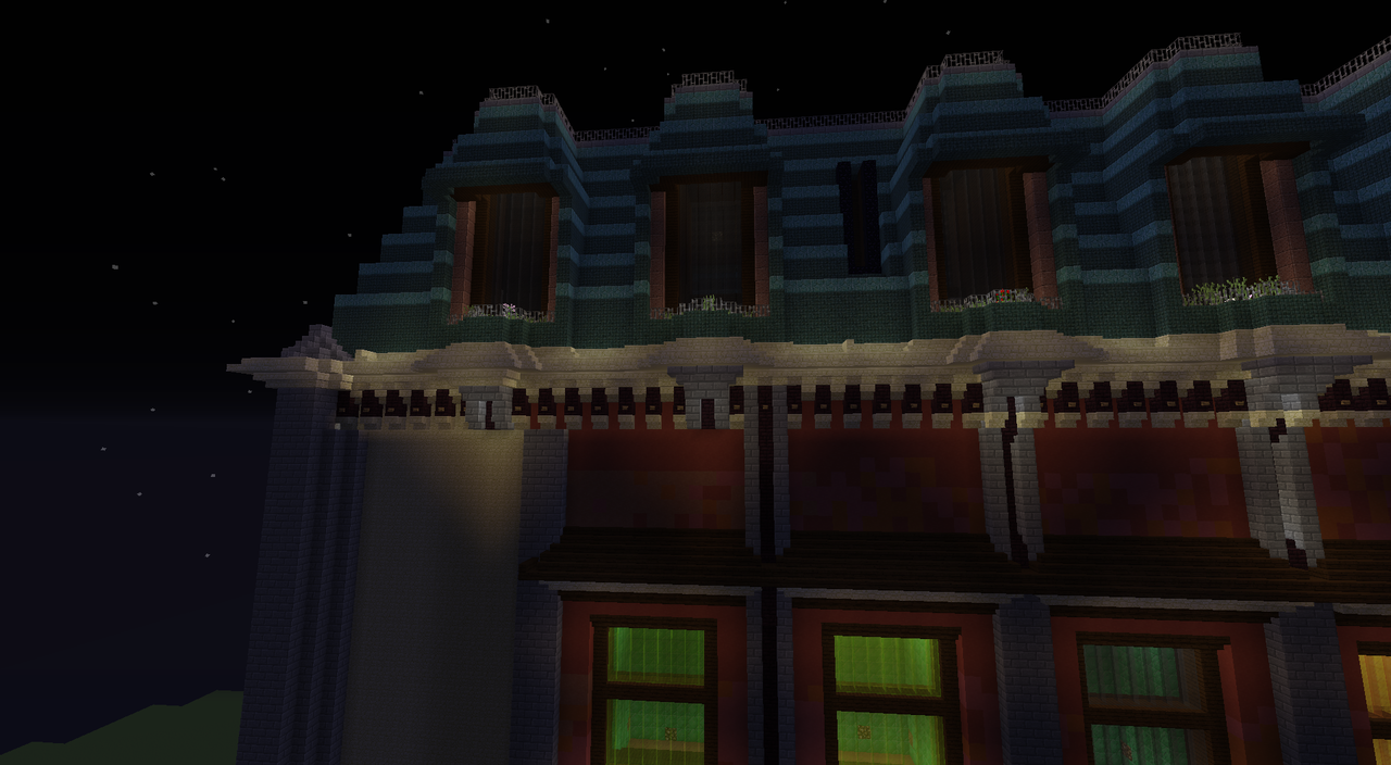 Brownstone Inspired Building Minecraft Map