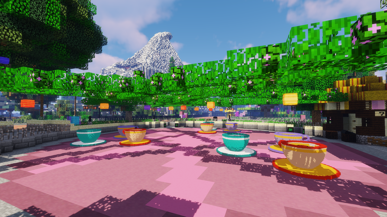 Imagineering Fun- Disneyland in Minecraft! Minecraft Server
