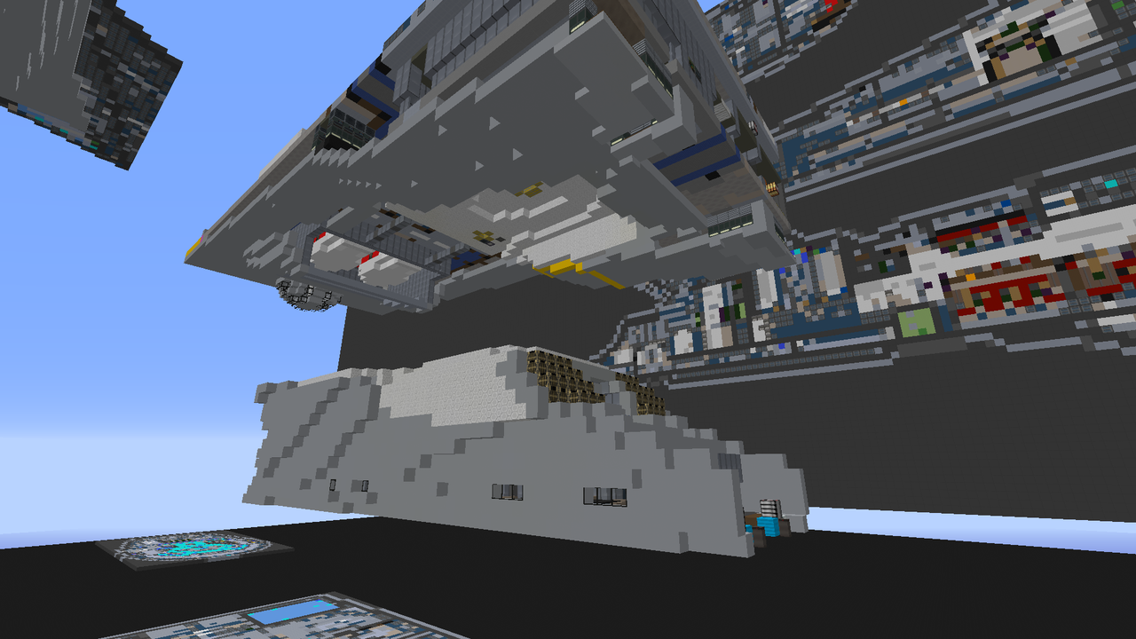 Enterprise NX-01 refit Minecraft Map