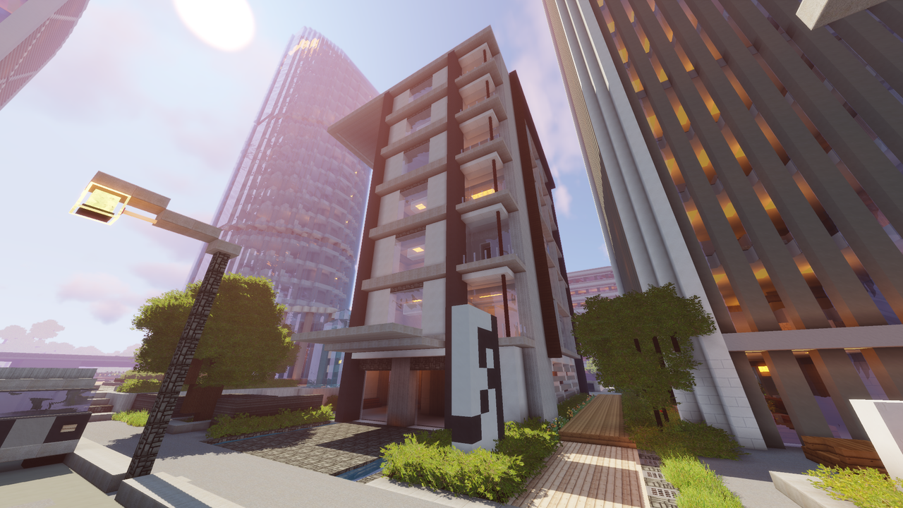Regal Residences™️ Apartment Building (full interior) Minecraft Map