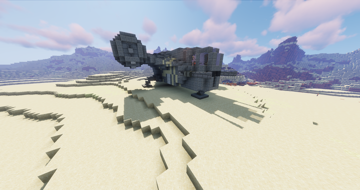 Razor Crest - The Mandalorian Minecraft Map