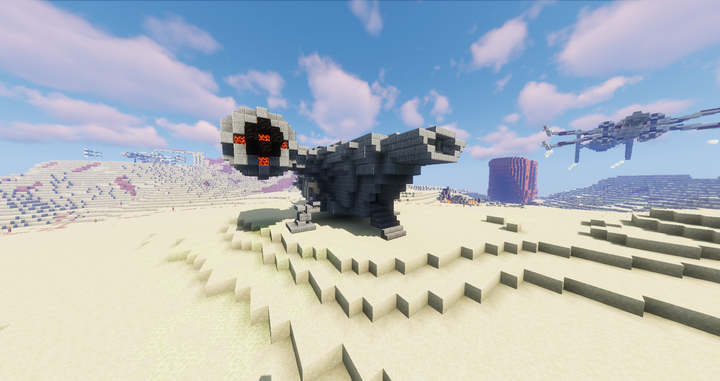 Razor Crest - The Mandalorian Minecraft Map