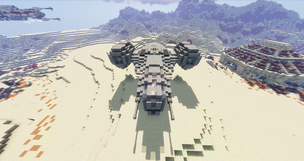 Razor Crest - The Mandalorian Minecraft Map