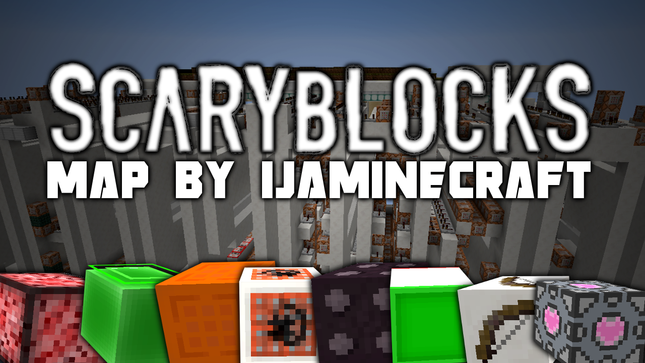 "Scary Blocks" - Adventure Map Singleplayer 1.8.7 Minecraft Map