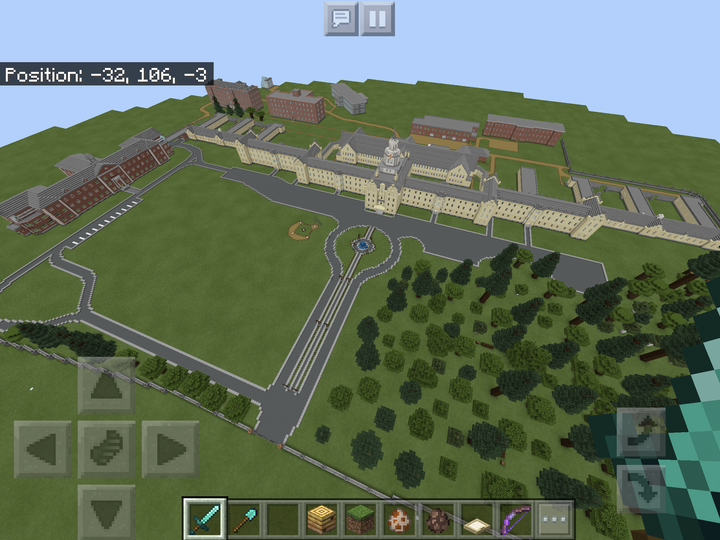 Trans Allegheny Lunatic Asylum Minecraft Map