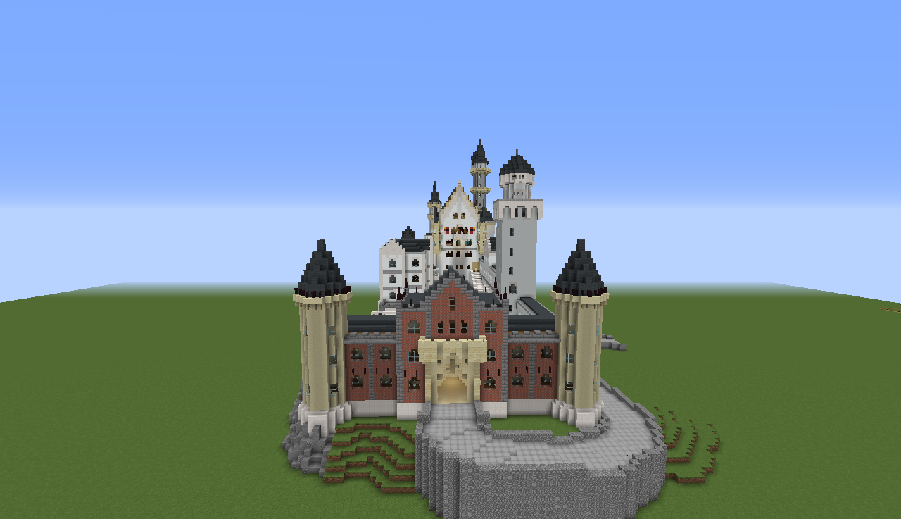 Neuschwanstein castle Minecraft Map