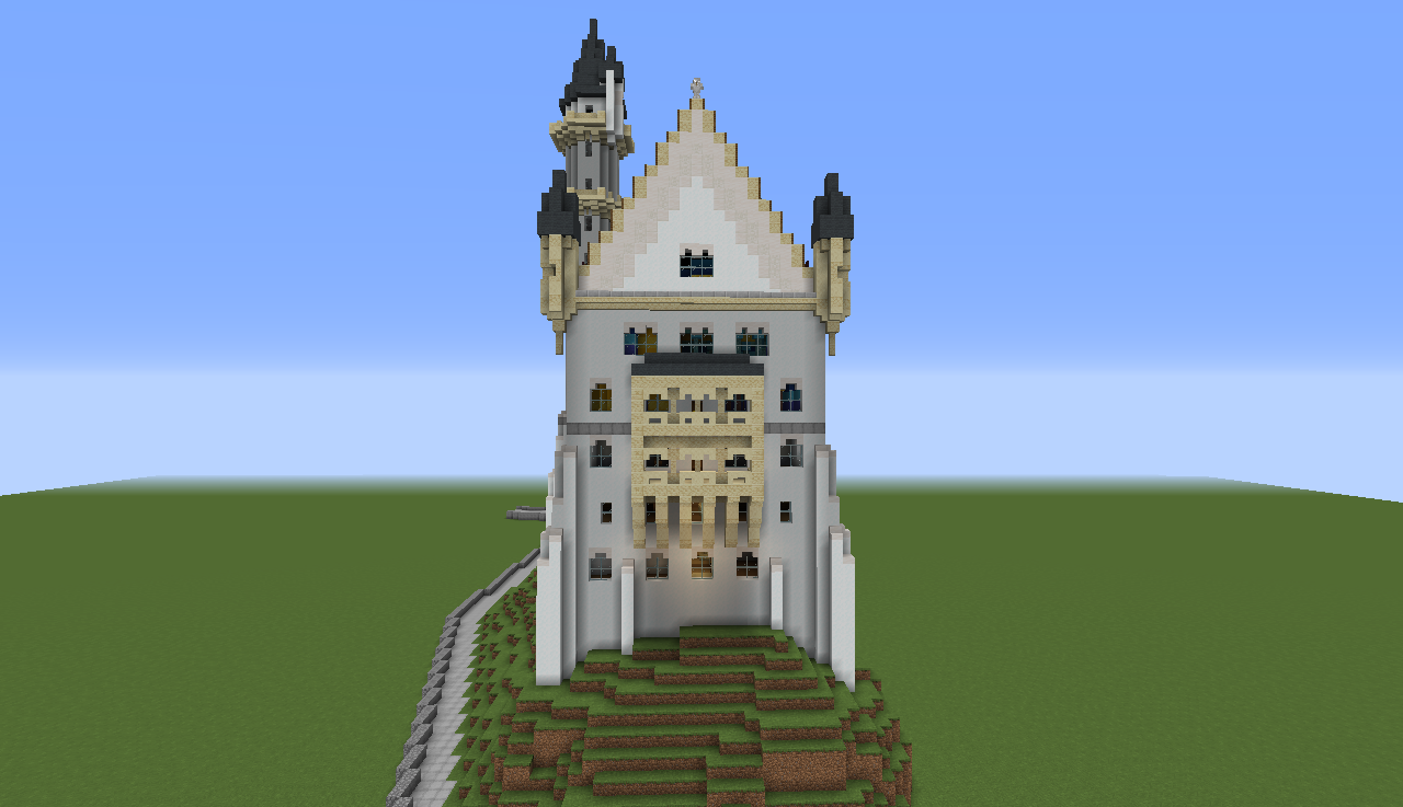 Neuschwanstein castle Minecraft Map