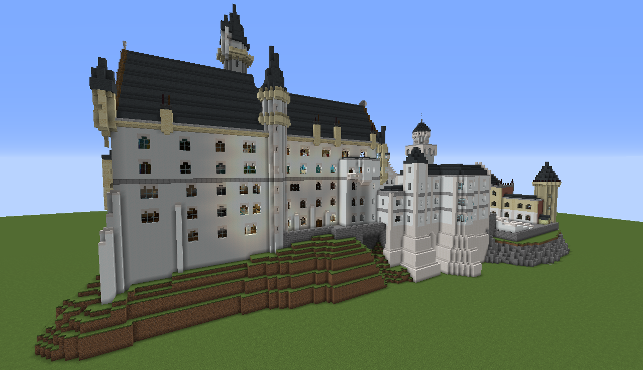 Neuschwanstein castle Minecraft Map