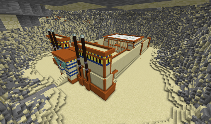 0AD Wonder "Temple of Edfu" / RP Stand Alone "Horus Temple of Petarum ...