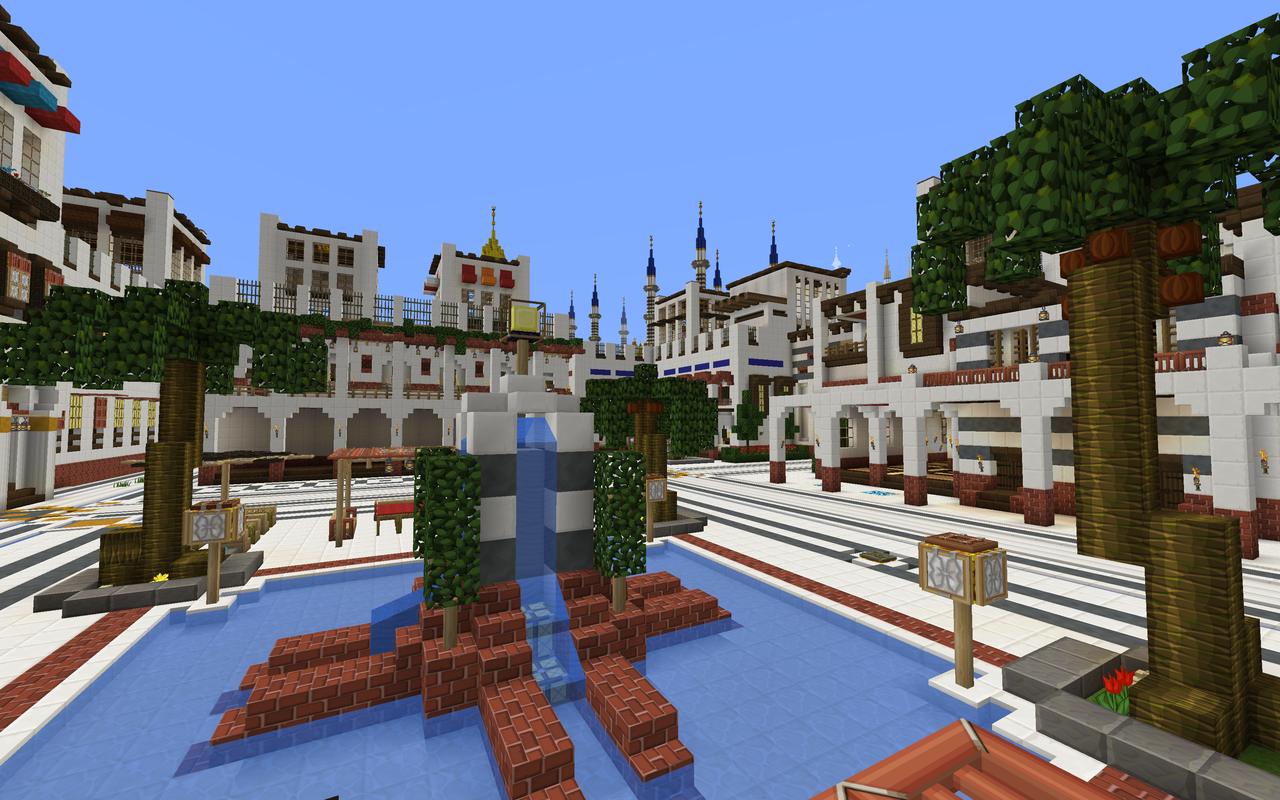 City Bazaar Minecraft Map