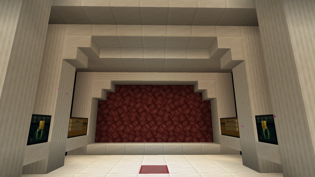 Space Nether Hub Minecraft Map