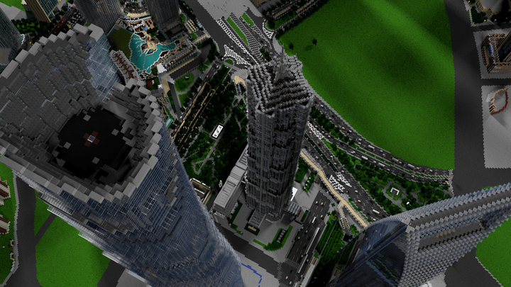 (GN)“The Manhattan of China”---shanghai lujiazui financial district 1 ...