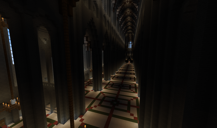 Gothic Cathedral Minecraft Map