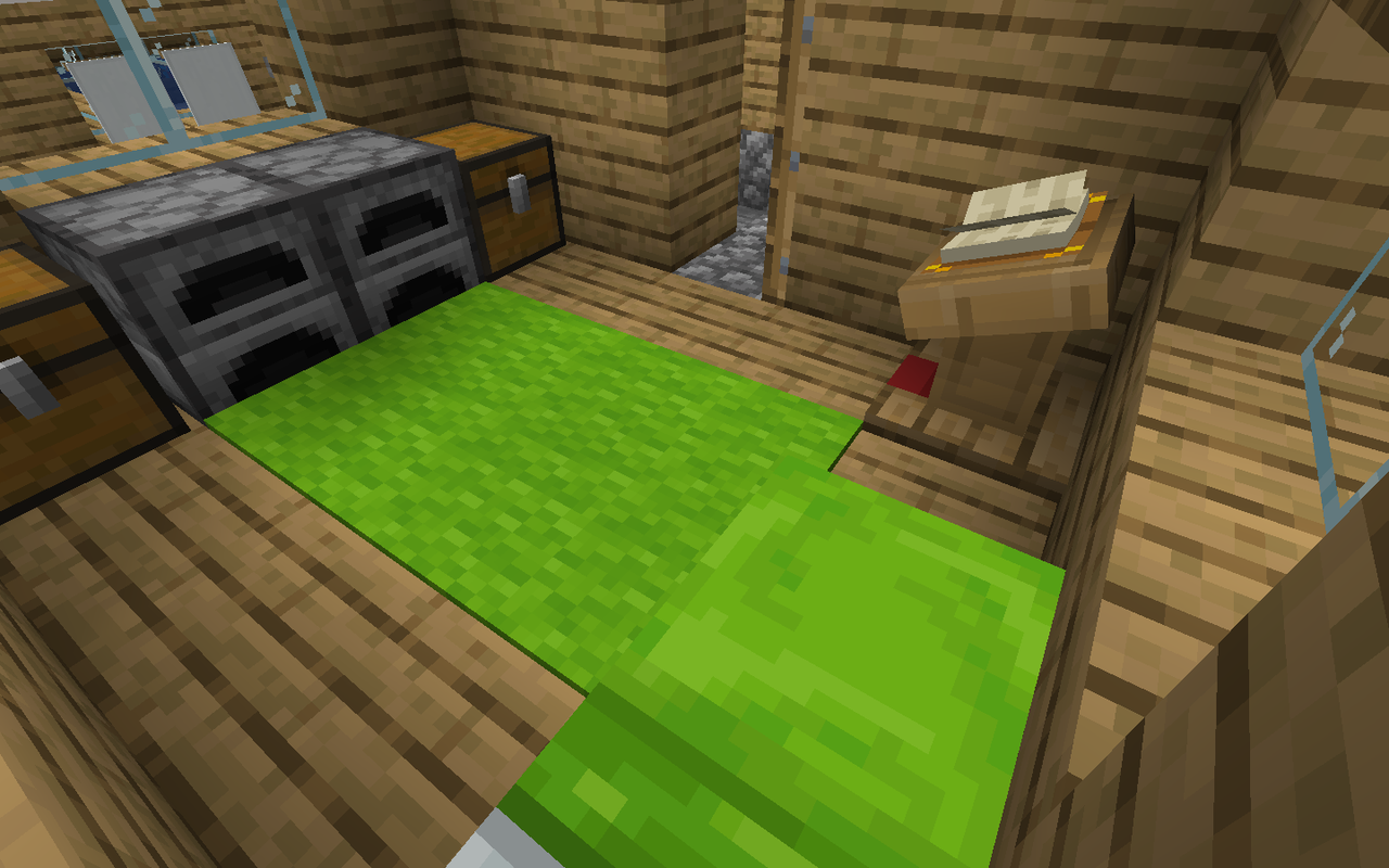 Bunker and hamlet Minecraft Map