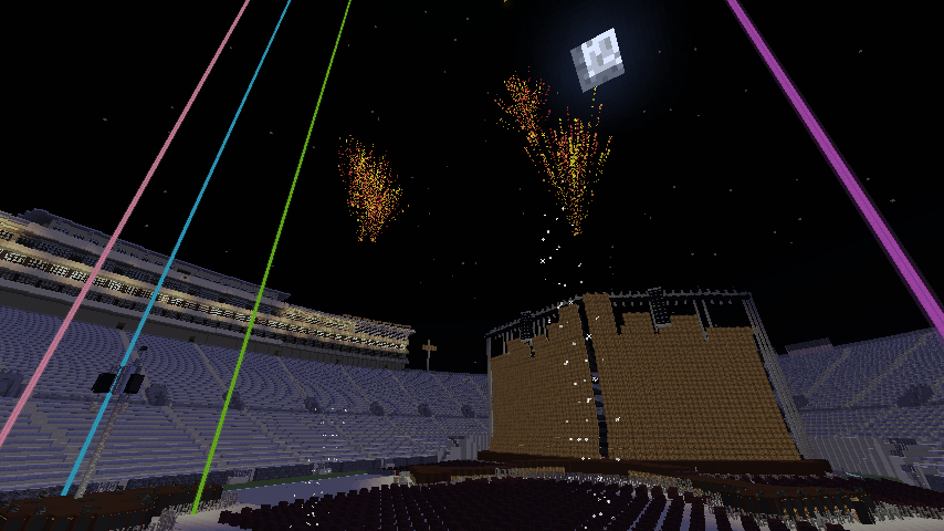 Taylor Swift's Reputation Stadium Tour (Redstone Working) Minecraft Map