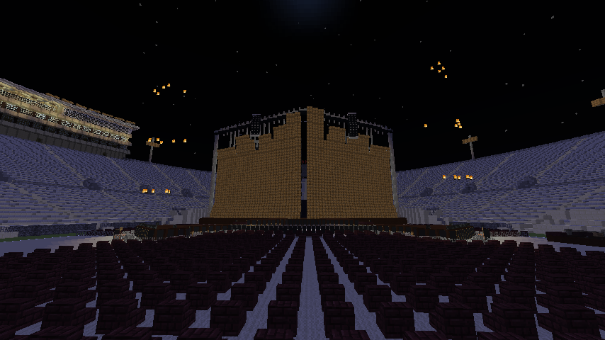 Taylor Swift's Reputation Stadium Tour (Redstone Working) Minecraft Map