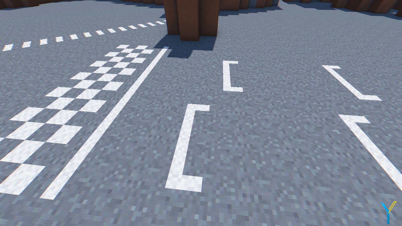 Road and race track pack 1.14.4 Minecraft Texture Pack