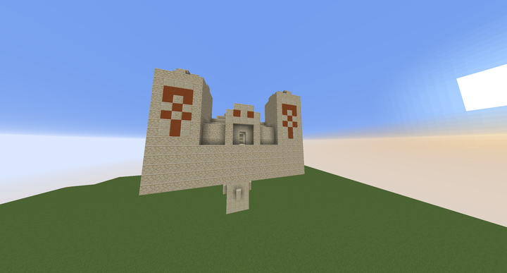 Upgraded Vanilla Sand Pyramid Minecraft Map