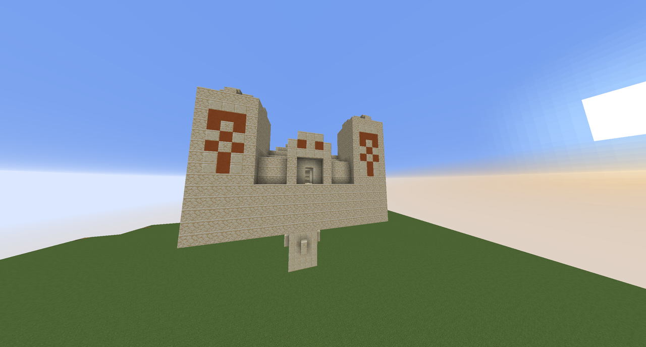 Upgraded Vanilla Sand Pyramid Minecraft Map